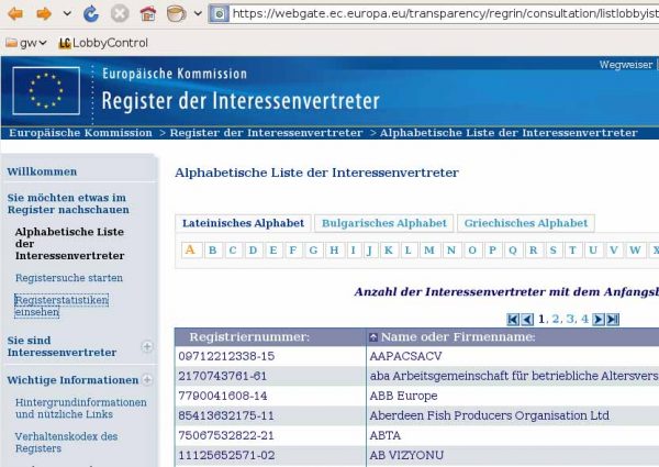 Zwei Jahre Lobbyregister in Brüssel - und noch immer keine Transparenz | LobbyControl